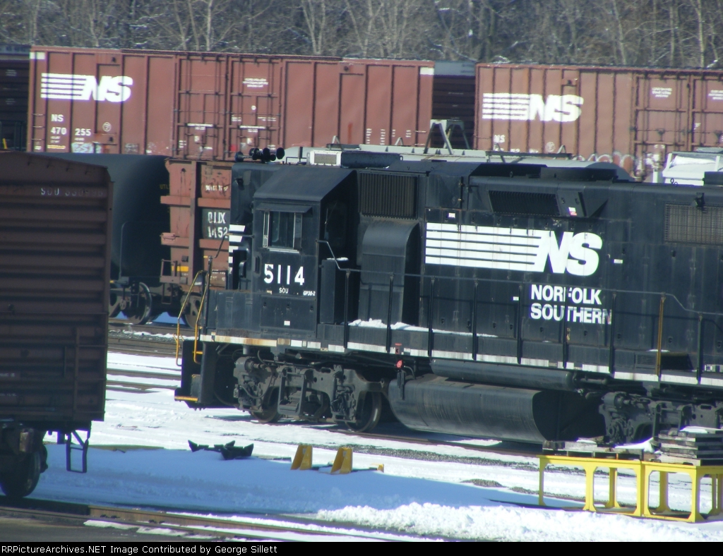 NS 5114 taken on a freeway road at 60-65 mph